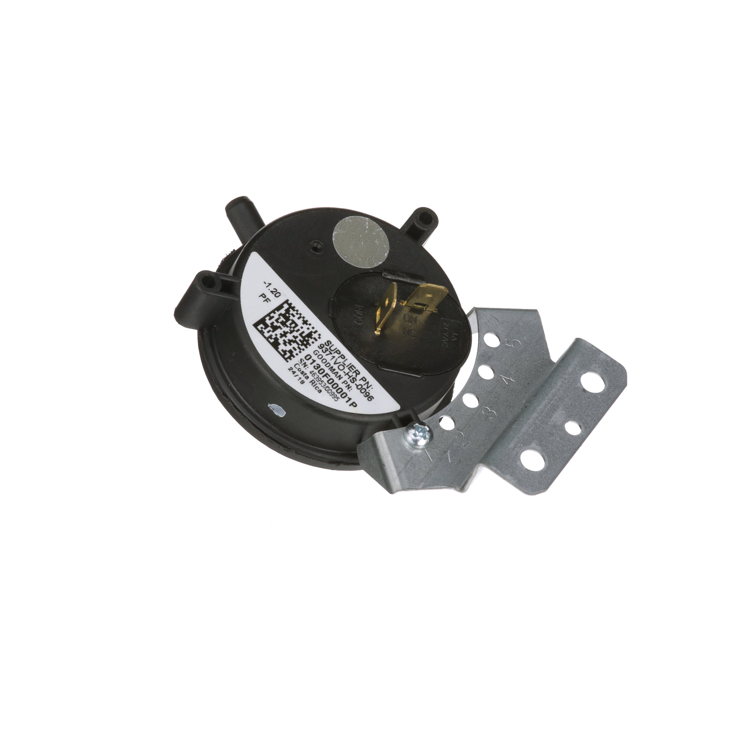 Capacitor, Run, 20 MFD, 440 V, 50/60 Hz, Oval, Aluminum